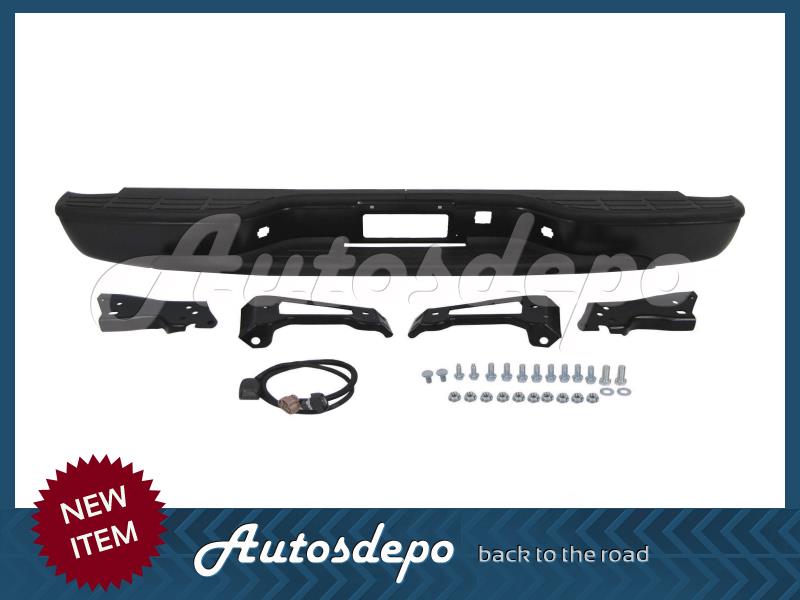 For 2003-07 Sierra Classic Front Bumper Outer Inner Impact Bar Brace ...