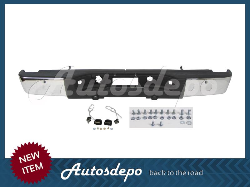 FOR 2007-2013 SILVERADO FRONT BUMPER IMPACT FACE BAR CHROME WITH AIR ...