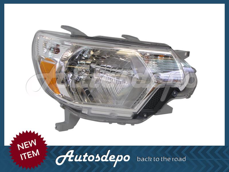 FOR TOYOTA 2012-2015 TACOMA GRILLE CHROME/GRAY HEADLIGHT FILLER 5PC | eBay
