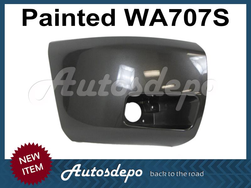 Painted WA412P Front Bumper End Cap RH For 2008-13 Chevy Silverado 1500 ...