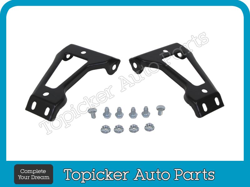 For 99-07 SILVERADO FLEETSIDE 1500 2500 REAR BUMPER CHROME HITCH BRACE ...